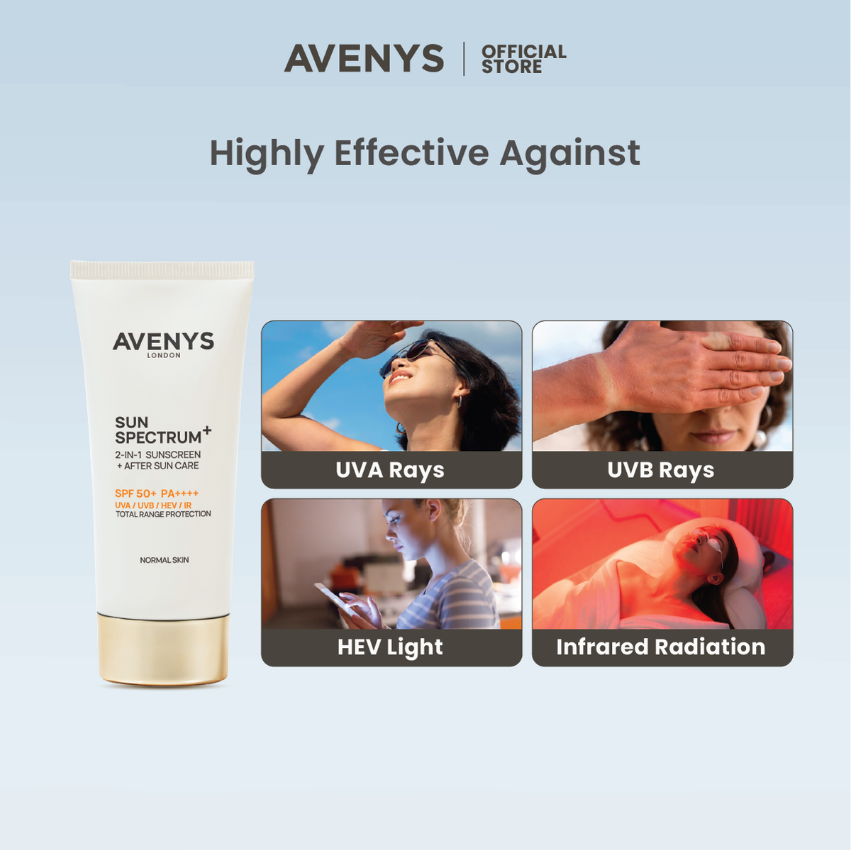 AVENYS Sun Spectrum+ (Dry/ Sensitive Skin) – AVENYS MALAYSIA