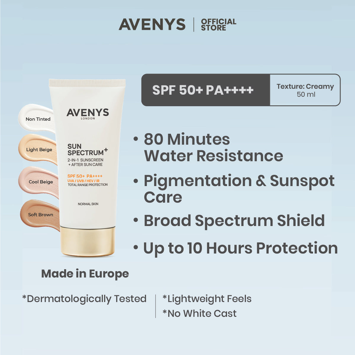 AVENYS Sun Spectrum+ (Normal Skin) – AVENYS MALAYSIA