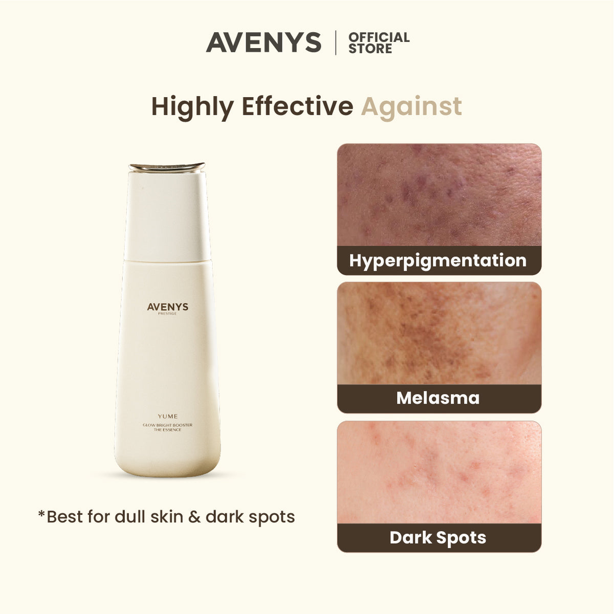 AVENYS Prestige YUME Glow Bright Booster The Essence – AVENYS MALAYSIA